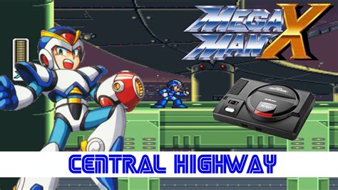 Mega Man X Opening Stage YM2612 Sega Genesis Remix YouTube