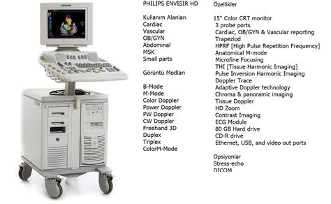 Demmedikal Philips Ultrason ve Renkli Doppler Cihazları