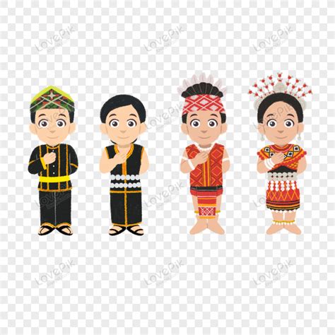 Pakaian Tradisional Kaum Iban Dan Kadazan Themeloader