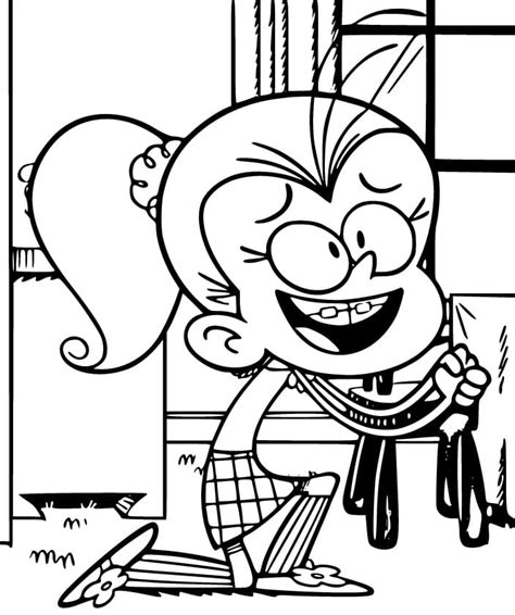 Luan Loud House Coloring Page Printable Porn Sex Picture