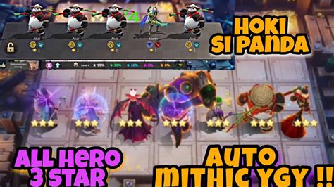 CARA CEPAT PUSH RANK MITHIC PAKE COMBO INI AUTO BINTANG 3 SEMUA