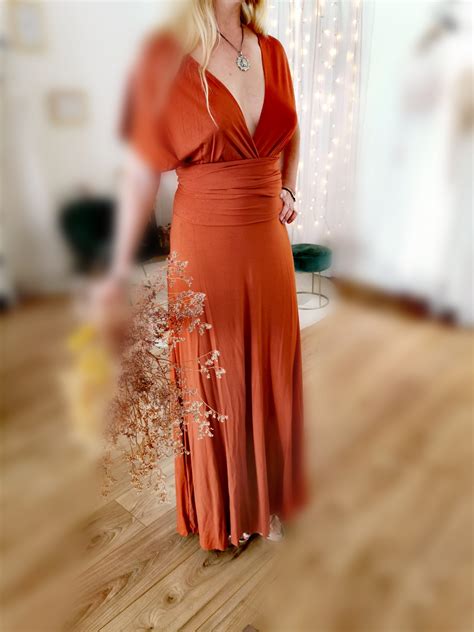 Robe Longue Terracotta Mariage Dresses Images 2022