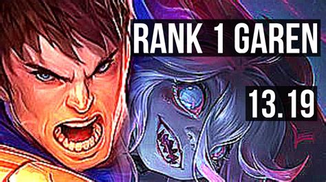 GAREN Vs BRIAR TOP Rank 1 Garen 7 Solo Kills 500 Games 1 0M