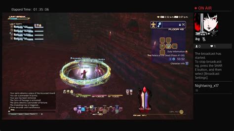 Final Fantasy Xiv Red Mage Palace Of The Dead Gameplay Youtube