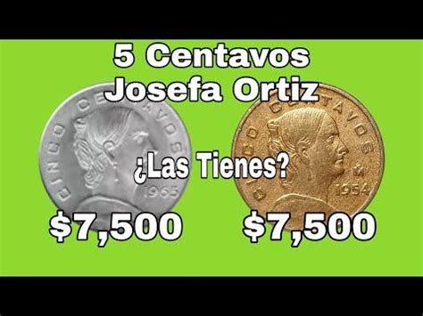 5 Centavos Jose Ortiz Las Tienes Monedas Mexicanas Numismatica De