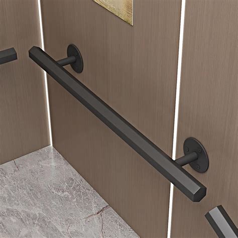 Hand Rails For Indoor Stairs Wall Mount Industrial Stair Railing Metal