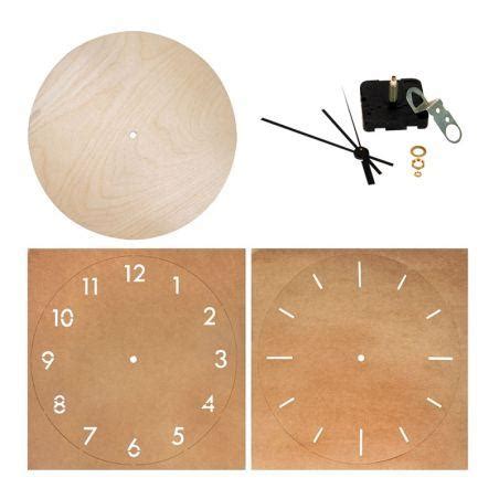 Horloge bois Ø 25 cm à monter soi même Classique
