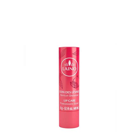 Baume à lèvres pailleté Laino senteur grenadine