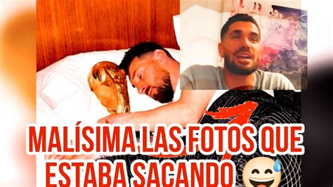 Esto Dijo Rodrigo De Paul Sobre La Foto Que Le Saco A Messi Durmiendo
