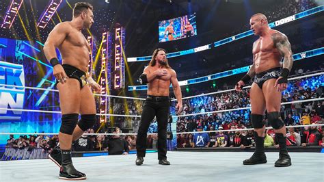 Randy Orton Vs LA Knight Vs AJ Styles Friday Night Smackdown