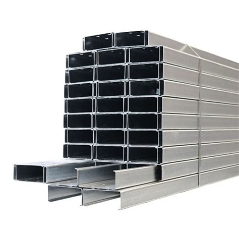 Standard Sizes Steel Roof Truss Galvanized C Channel Steel U Channel