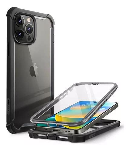 Funda I Blason Ares Para IPhone 14 Pro Max Color Negro Liso