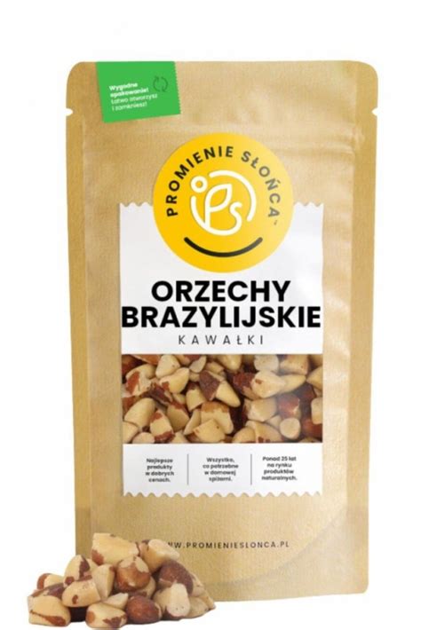 Orzechy brazylijskie w kawałkach Promienie Słońca 250 g