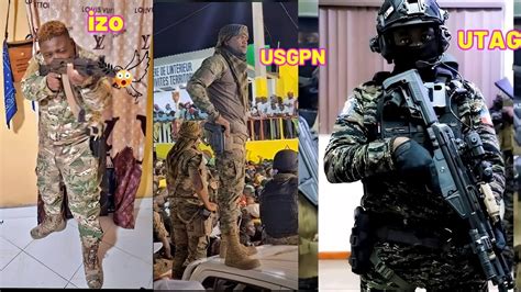 Gade Salmanaza Ki inifòm ki sou izo la USGPN UTAG Lamé Diri a gen