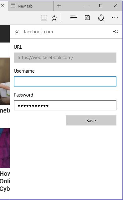 How To View And Manage Saved Passwords In Microsoft Edge Make Tech Easier