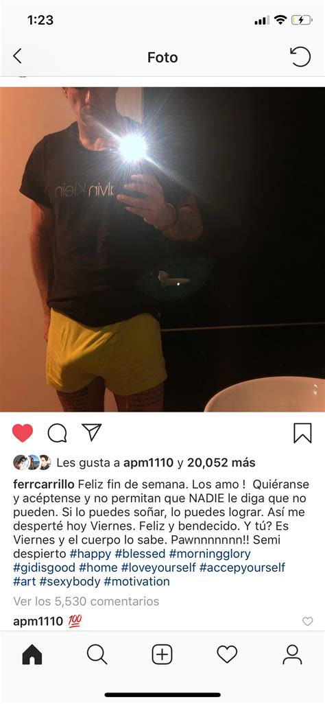 Fernando Carrillo Comparte Erecci N Ma Anera Y Enciende Las Redes Csc