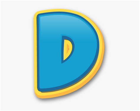 Paw Patrol Letters Png Alphabet Paw Patrol Letter D Transparent Png