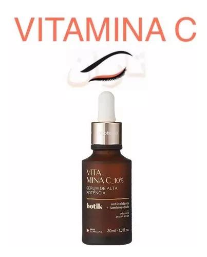 Sérum Alta Potência Vitamina C Botik 30ml Dia noite Frete grátis