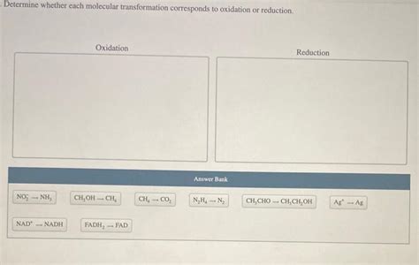 Solved Determine Whether Each Molecular Transformation Chegg