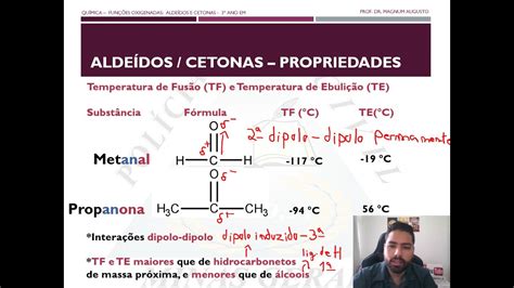 Aula Semana Fun Es Oxigenadas Alde Dos E Cetonas Ano