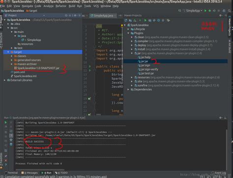 spark java api 在intellij idea中開發並執行 程式人生
