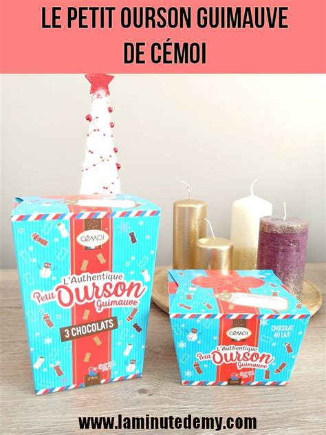 Le petit ourson guimauve de Cémoi le cadeau indémodable qui va plaire
