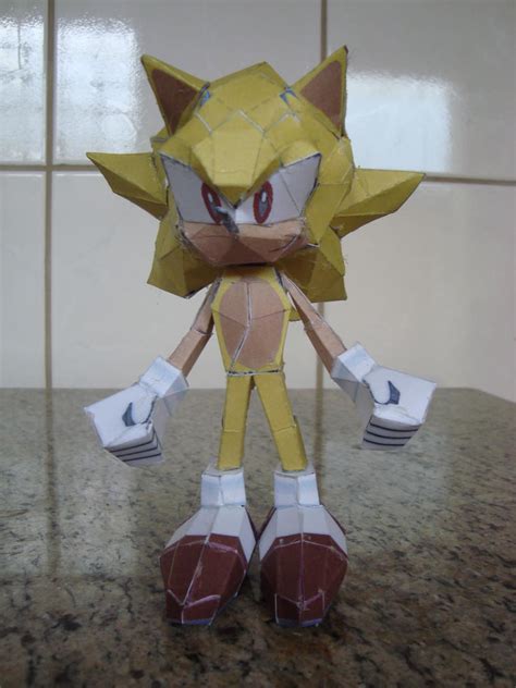 Modern Sonic Papercraft