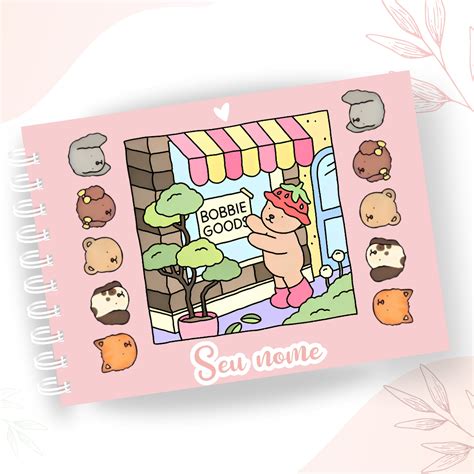 Bobbie Goods Livro De Colorir Desenhos Para Colorir Shopee Brasil
