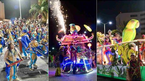 Asisten Más de 20 Mil Personas al Inicio del Carnaval de Carmen 2024 en