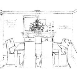 Dibujos De Comedor Para Colorear Y Pintar