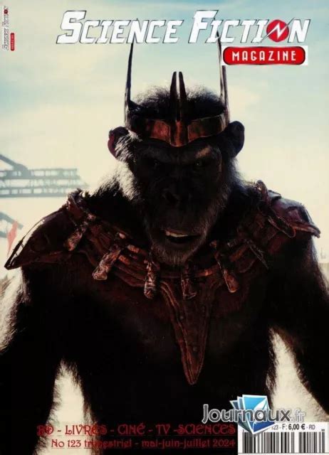 LA PLANETE DES Singes Science Fiction Magazine Juin 2024 EUR 15 99