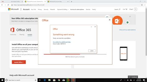 Ways To Fix Office Error Code Something Went Wrong Youtube