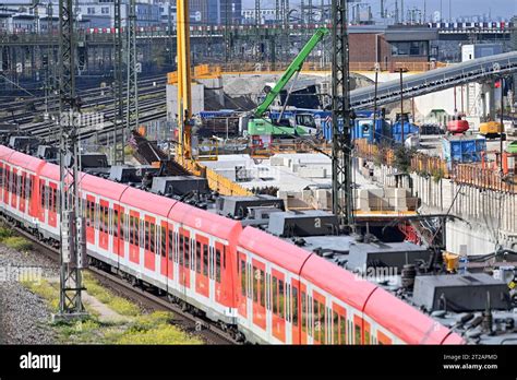 18 10 2023 Ausbau Der S Bahn 2 Stammstrecke In Muenchen Tunnel