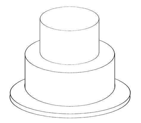 7 Best Images Of Printable Template Birthday Cake Birthday Cake