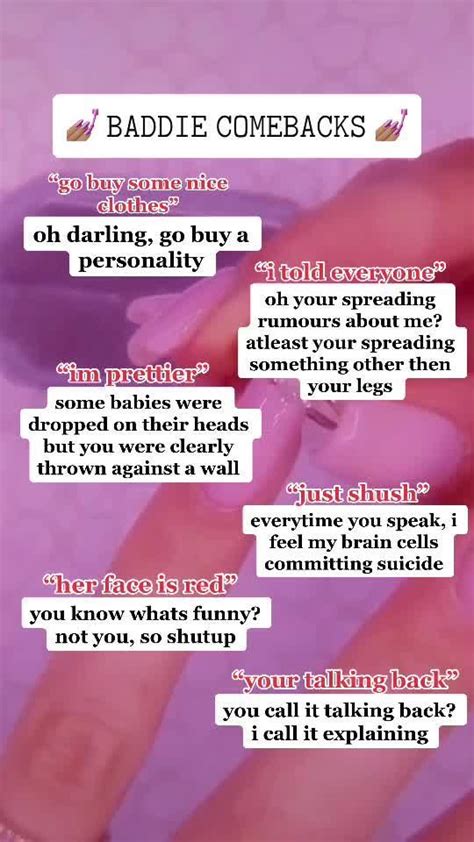 Savage Comebacks Funny Insults And Comebacks Clever Comebacks Social Life Hacks Teen Life