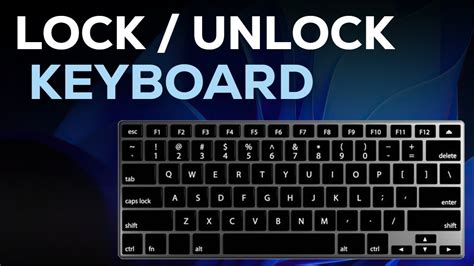 How To Lock Unlock Keyboard In Windows 10 11 YouTube