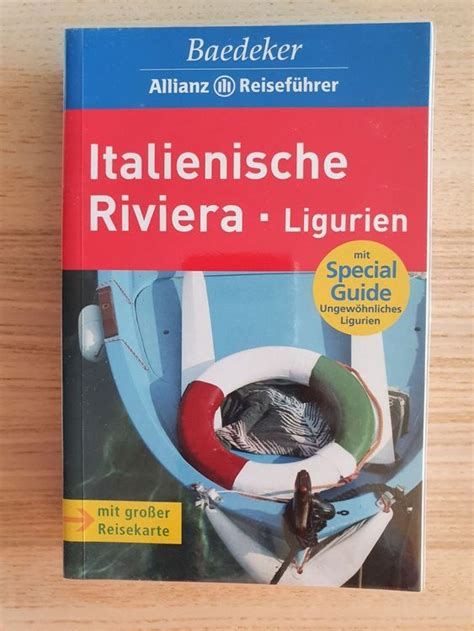 Italienische Riviera Baedeker Reiseführer mit Reisekarte Kaufen auf