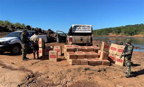 Misiones Prefectura Naval secuestró un cargamento millonario de
