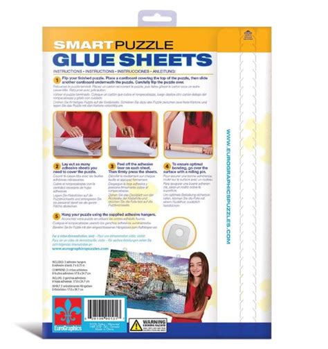 Eurographics Feuille De Colle Smart Puzzle Casse T Tes Casse T Te