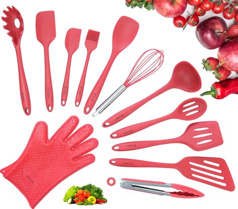 Utensils Set Piece Complete Silicone Baking Cooking Kitchen Tools