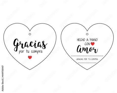 Etiqueta Gracias Por Tu Compra Producto Hecho A Mano Vector De Stock