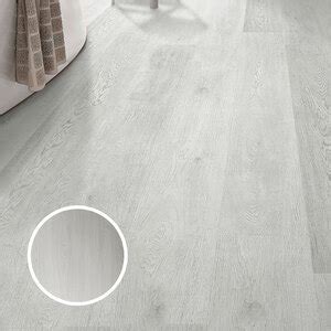 Piso Vinílico Clicado Régua Amadeirado por M² Off White Tubrax