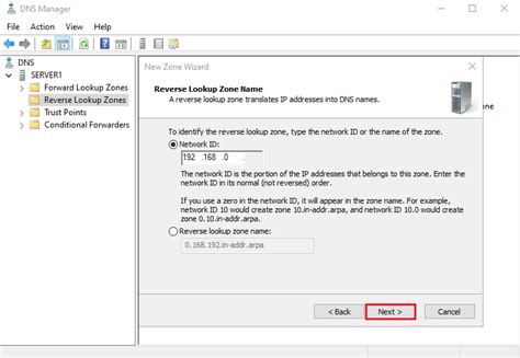 Create DNS Reverse Lookup Zone And PTR Record VD Tutorials