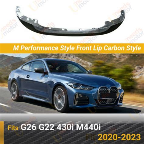 For Bmw G G G I M I I Carbon Style Front Lip
