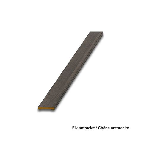 Chambranle S63 Chêne anthracite 0 8 x 6 5 x 212 cm THYS