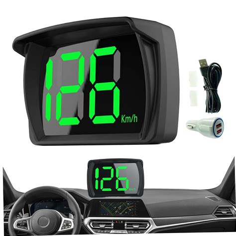 Compteur de vitesse numérique compteur de vitesse GPS KM h Écran de