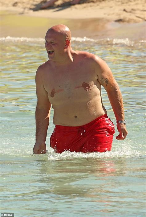 Darts Champion Michael Van Gerwen In Ibiza With His Stunning Bikini