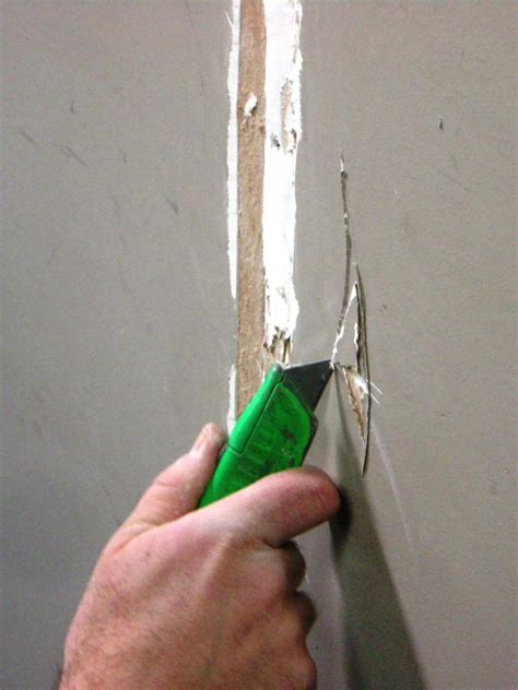How To Repair Cracks And Holes In Drywall How Tos DIY