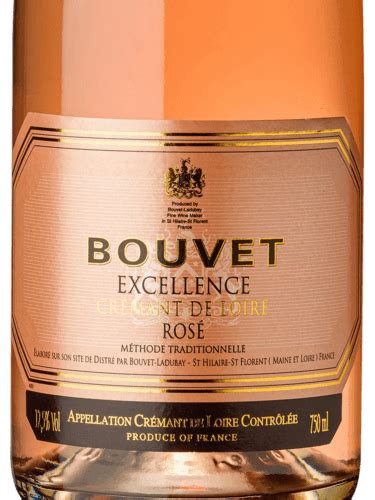 N V Bouvet Ladubay Bouvet Excellence Crémant de Loire Rosé Brut
