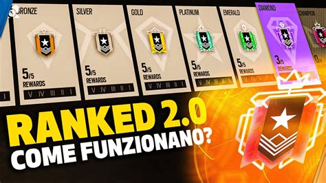 Ranked Come Funzionano I Punti I Gradi Rainbow Six Siege Ita